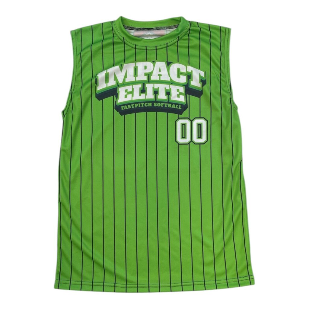 AR Impact Elite Green Sleevless Sublimated – AZ Impact